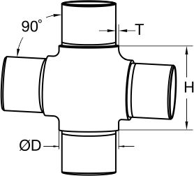 Four Way Tube Joints Archives - Rinox Engineering